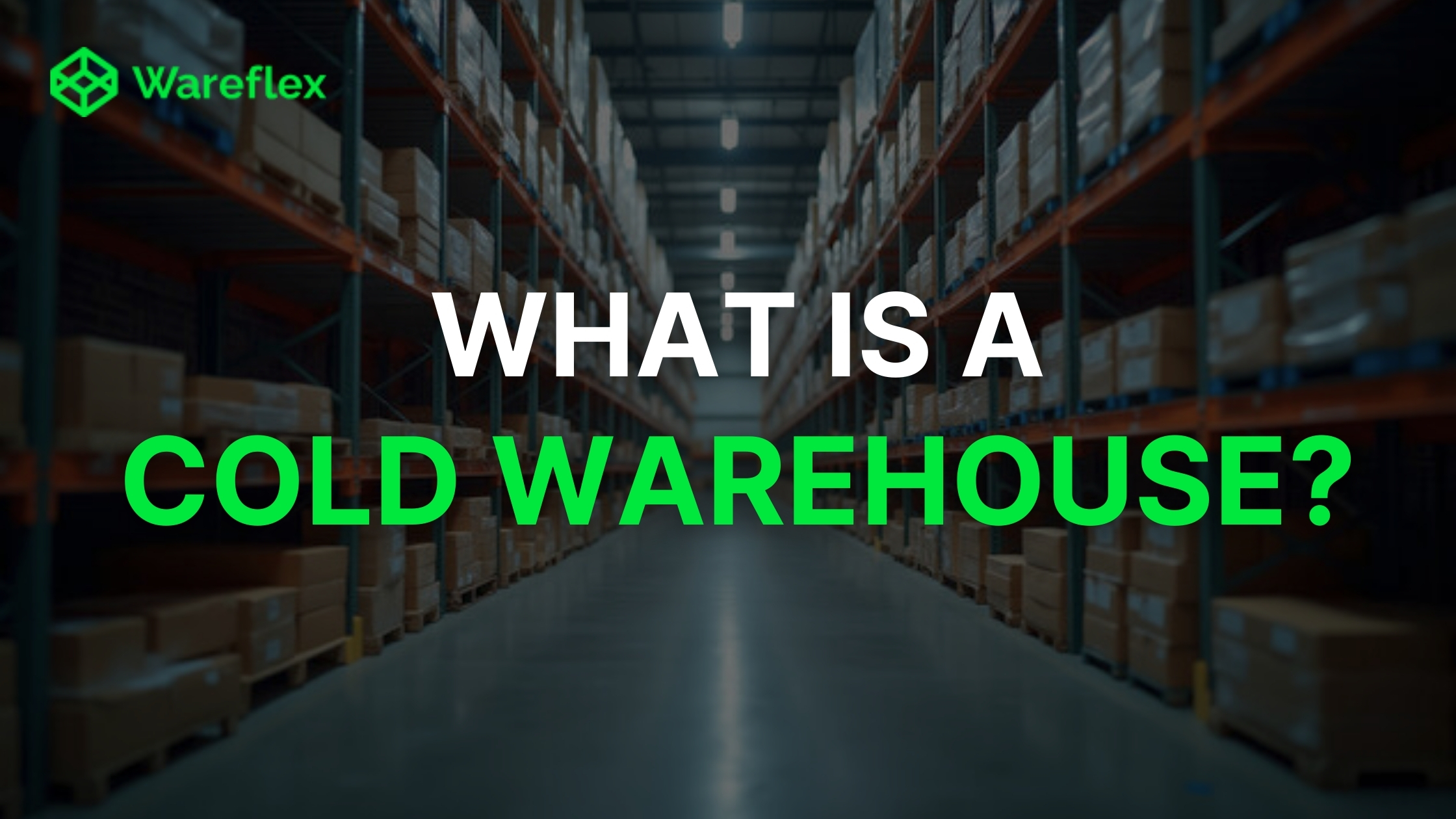 What is Cold Warehouse? Solution for Business Efficiency and Product Safety