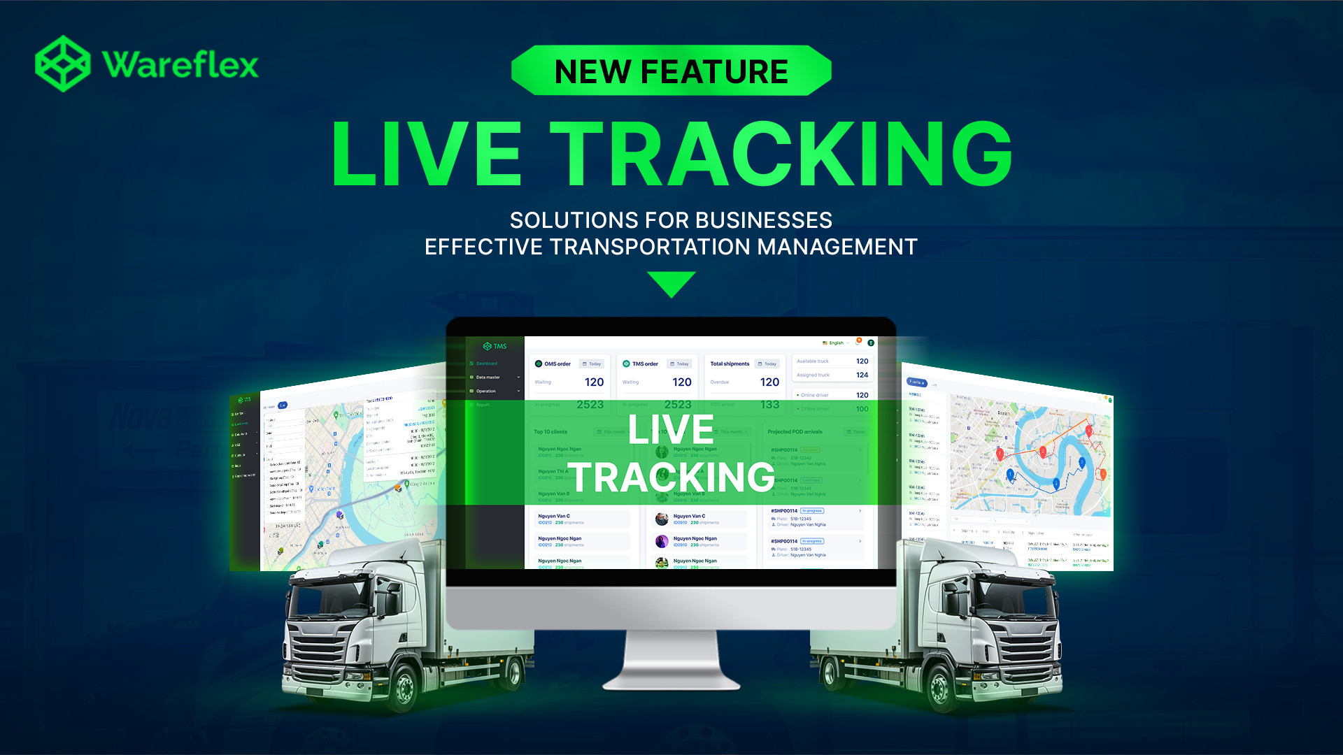 Enhancing transport management efficiency with the 'Live Tracking' feature